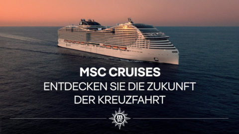 MSC Cruises mit neuer Markenkampagne, die zum nachdenken anregt ...